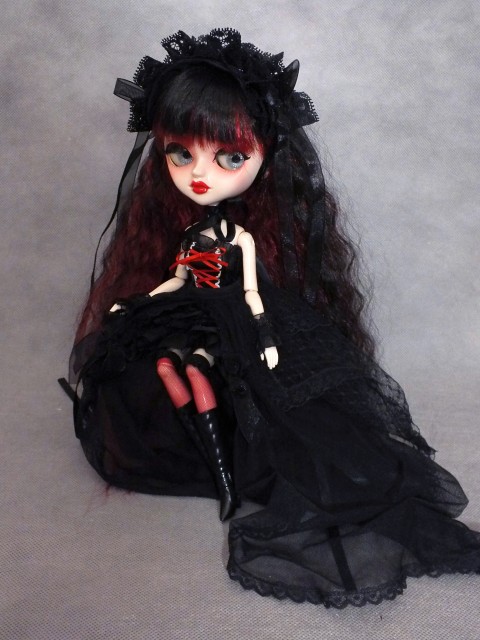 Готичная красавица-вампиресса (кукла Tangkou) / Fashion dolls / Шопик ...